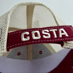 Costa | Accessories | Costa Mesh Back Structured Trucker Hat Cap Nwt ...